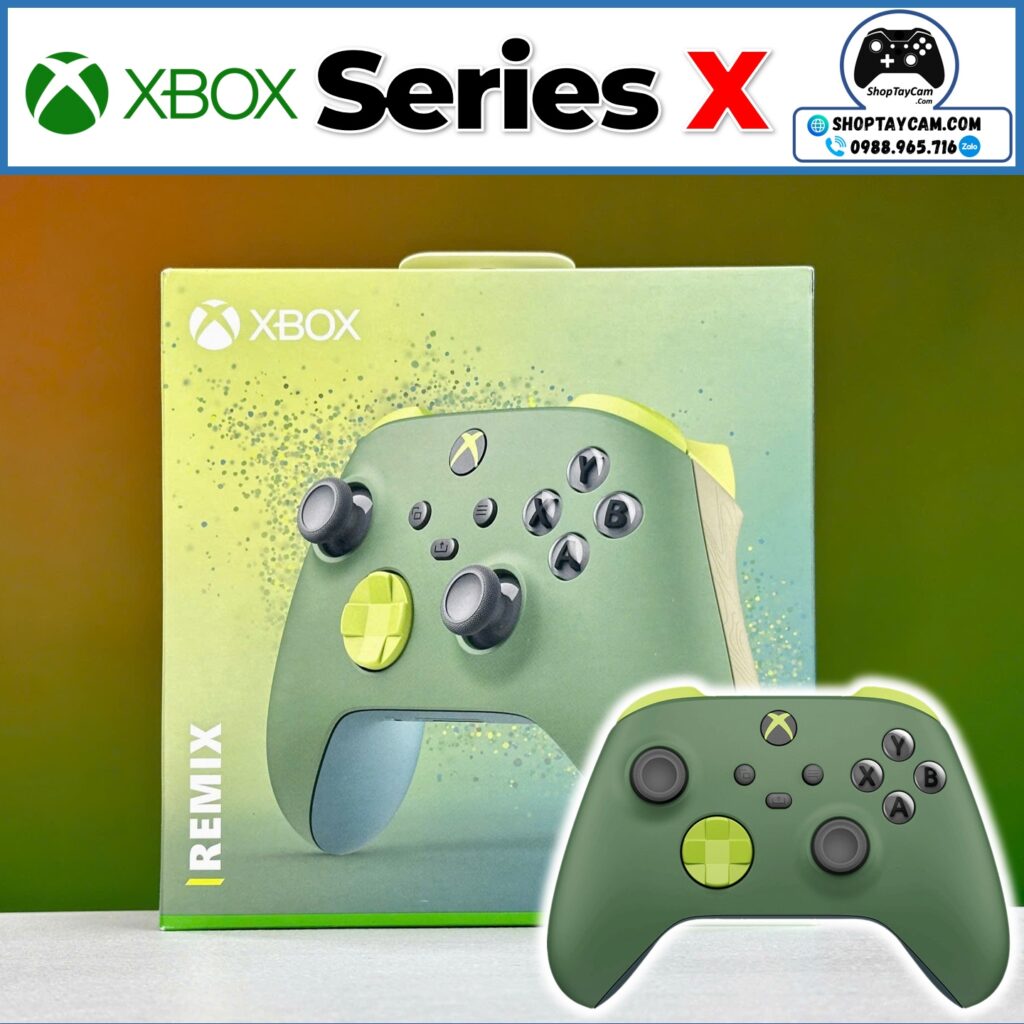 Tay Cầm Xbox One X / Xbox Seri X Chính Hãng Bản Remix Special Edition ...