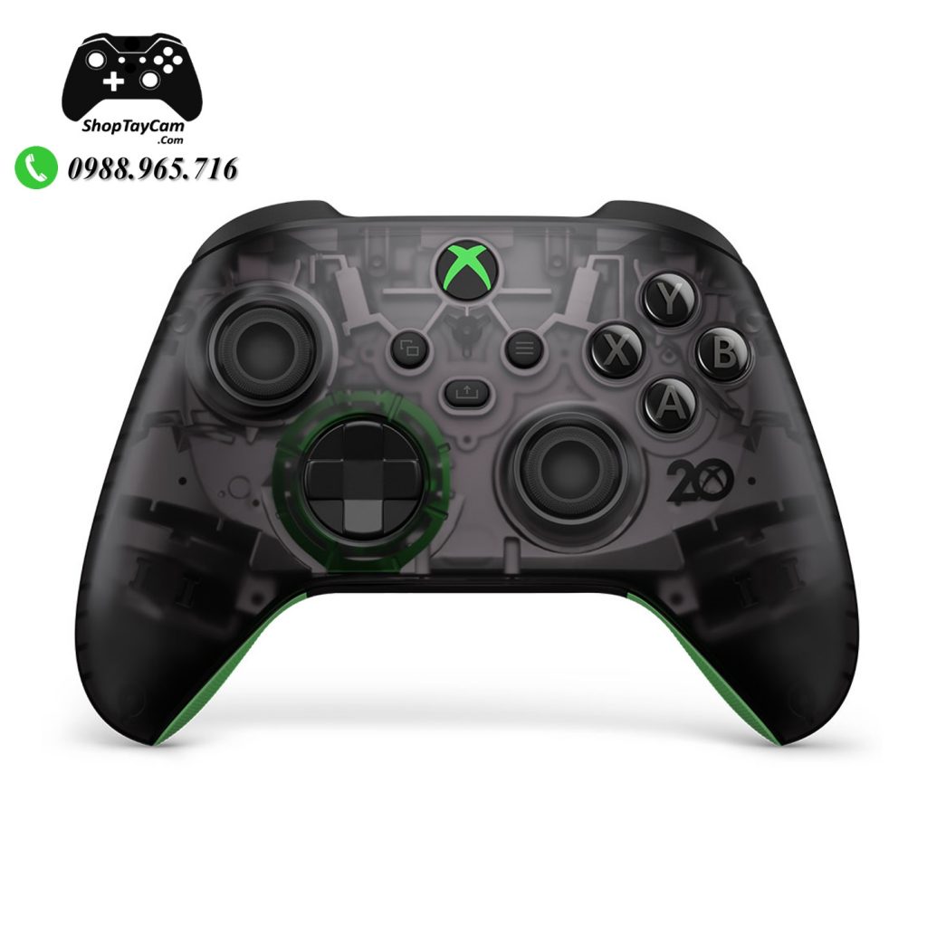 Tay Cầm Xbox One X / Xbox Seri X Chính Hãng Màu Đen 20th Anniversary ...