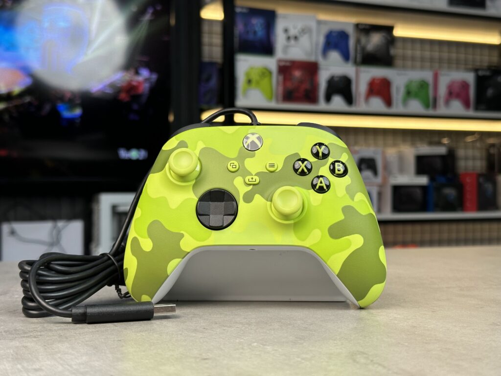 Tay Cầm Xbox One X / Seri X Bản Thường Có Dây Màu Xanh Lá Tối Ưu Chơi ...