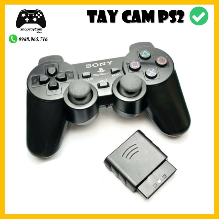 Tay Cầm PS2 Có Dây, Tay PS2 Không Dây 2.4G Hàng Cao Cấp Cho PC, Laptop | Tay Cầm Chơi Game ...