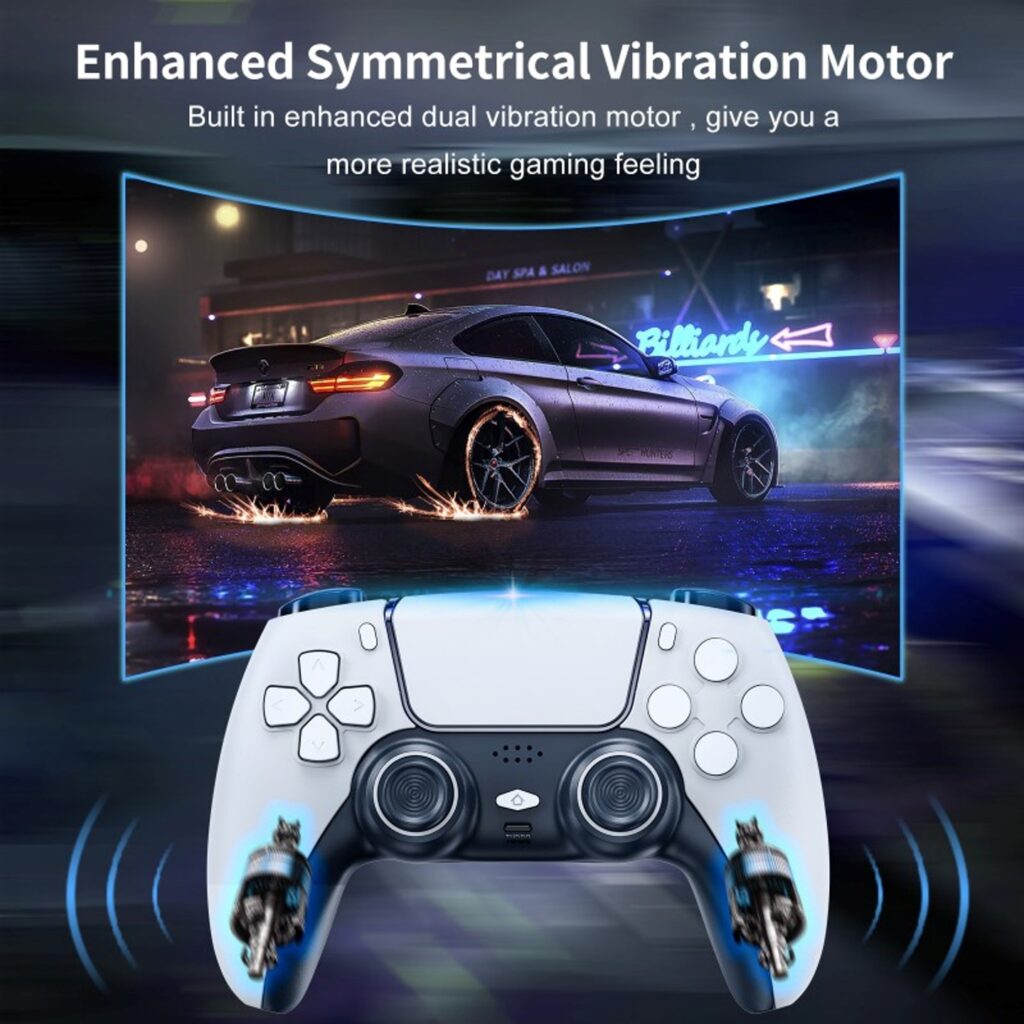 Tay Cầm PS5 REP 1 1 – P4 Plus T411 Chất Lượng Cao Bền Đẹp + Kèm Cáp USB ...