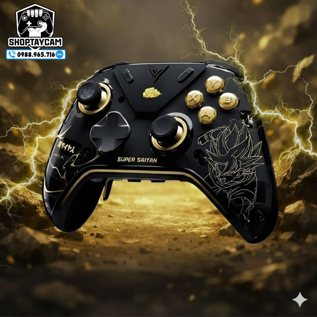 Tay Cầm Flydigi APEX 5 DRAGON BALL Z SUPER SAIYAN – Tay Cầm Bluetooth ...